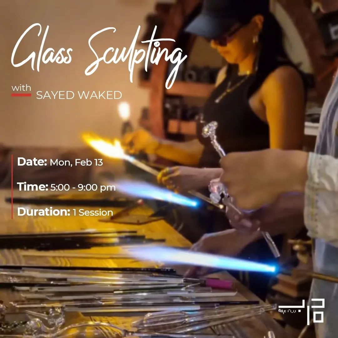 Glass Sculpting With Sayed Waked